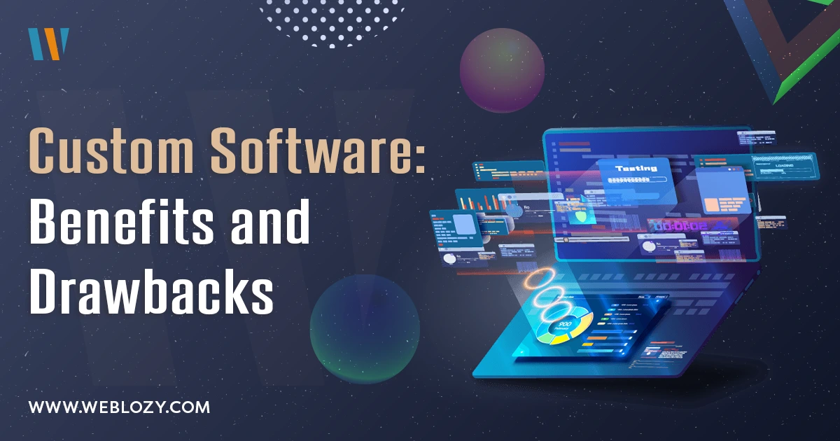 Custom Software: Benefits and Drawbacks Custom Software: Benefits and Drawbacks
